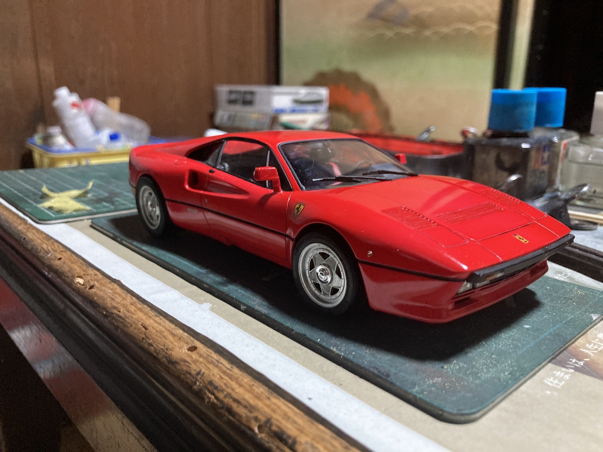 1/24 フジミ フェラーリ288GTO 完成: RADACとBL5と模型のブログ（Seesaa）