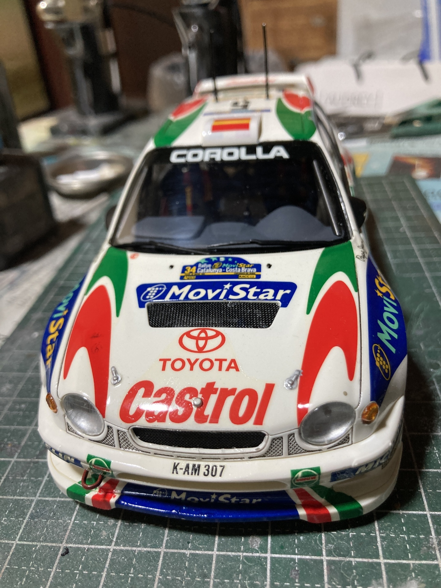 1/24 TAMIYA COROLLA WRC1999 完成: RADACとBL5と模型のブログ（Seesaa）