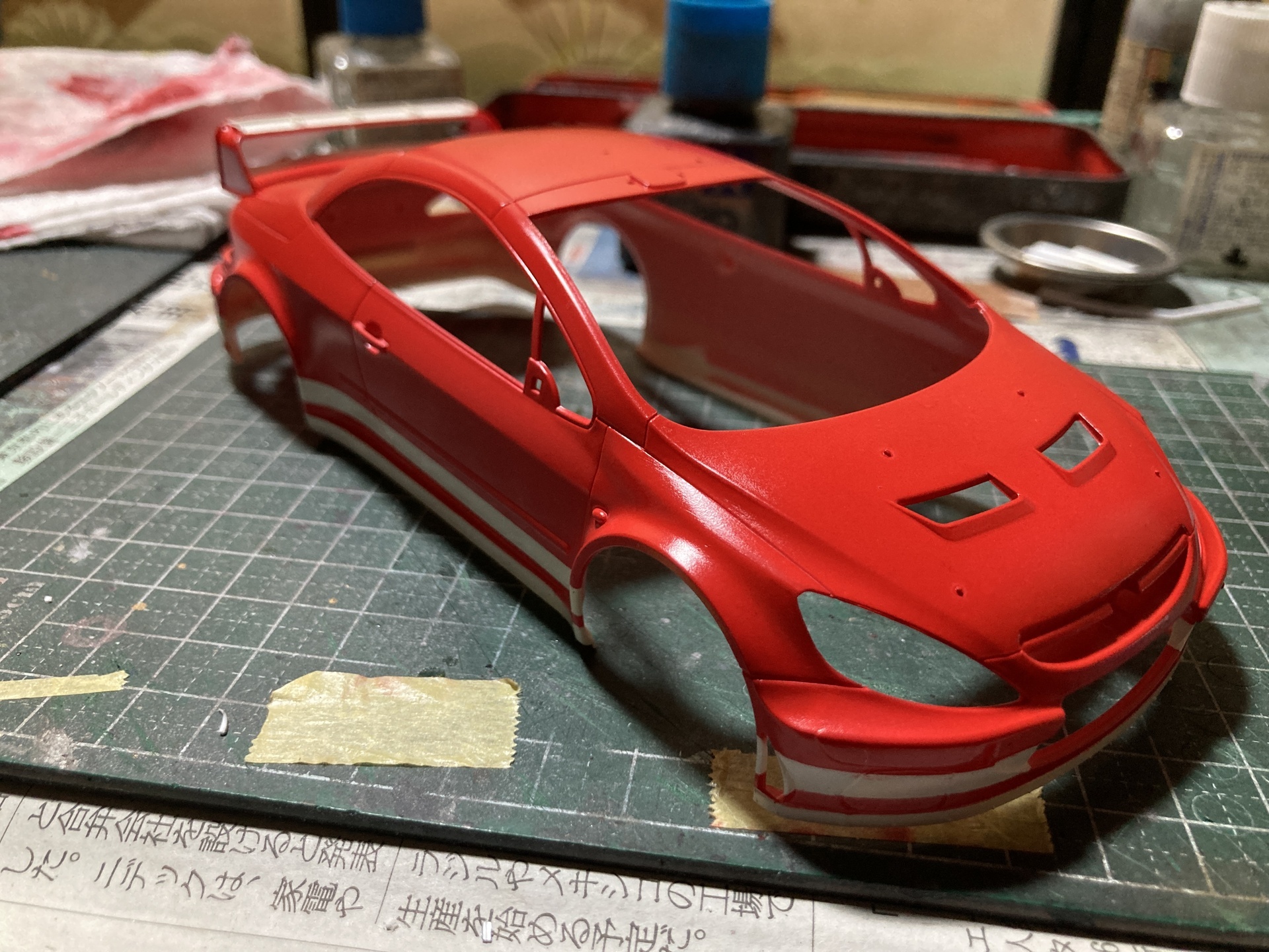 1/24 TAMIYA PEUGEOT307 WRC 製作開始: RADACとBL5と模型のブログ（Seesaa）