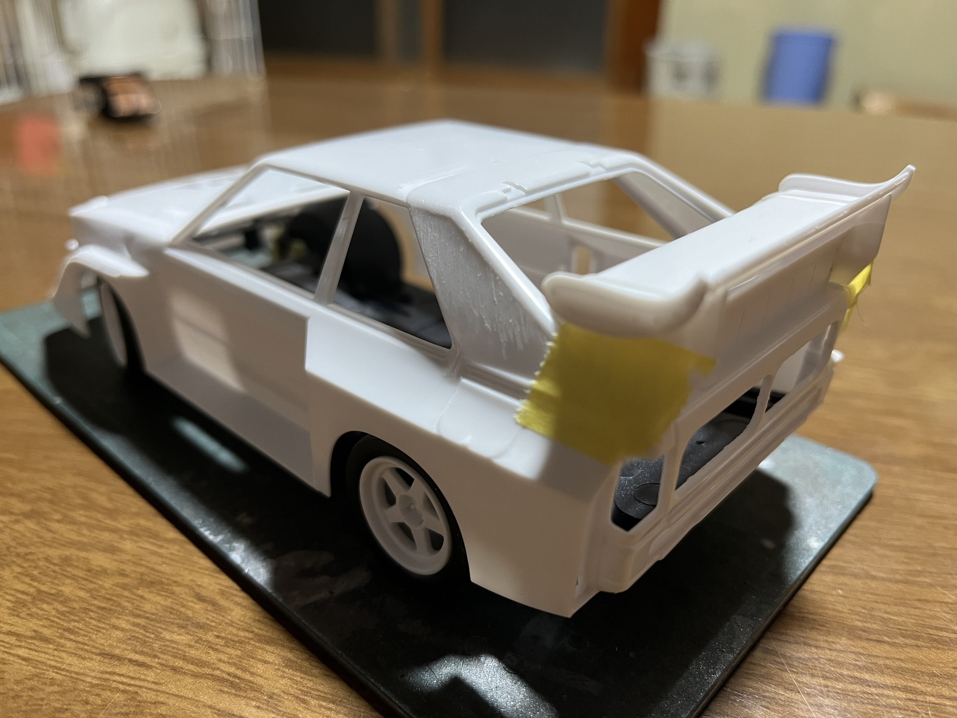 1/24 Beemax Audi Quattro S1E2 仮組み: RADACとBL5と模型のブログ（Seesaa）